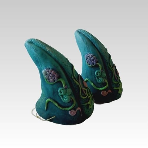 Latex Horns, Costume Horns, Devil Horns, Witch Horns, Alien Horns, Sea ...