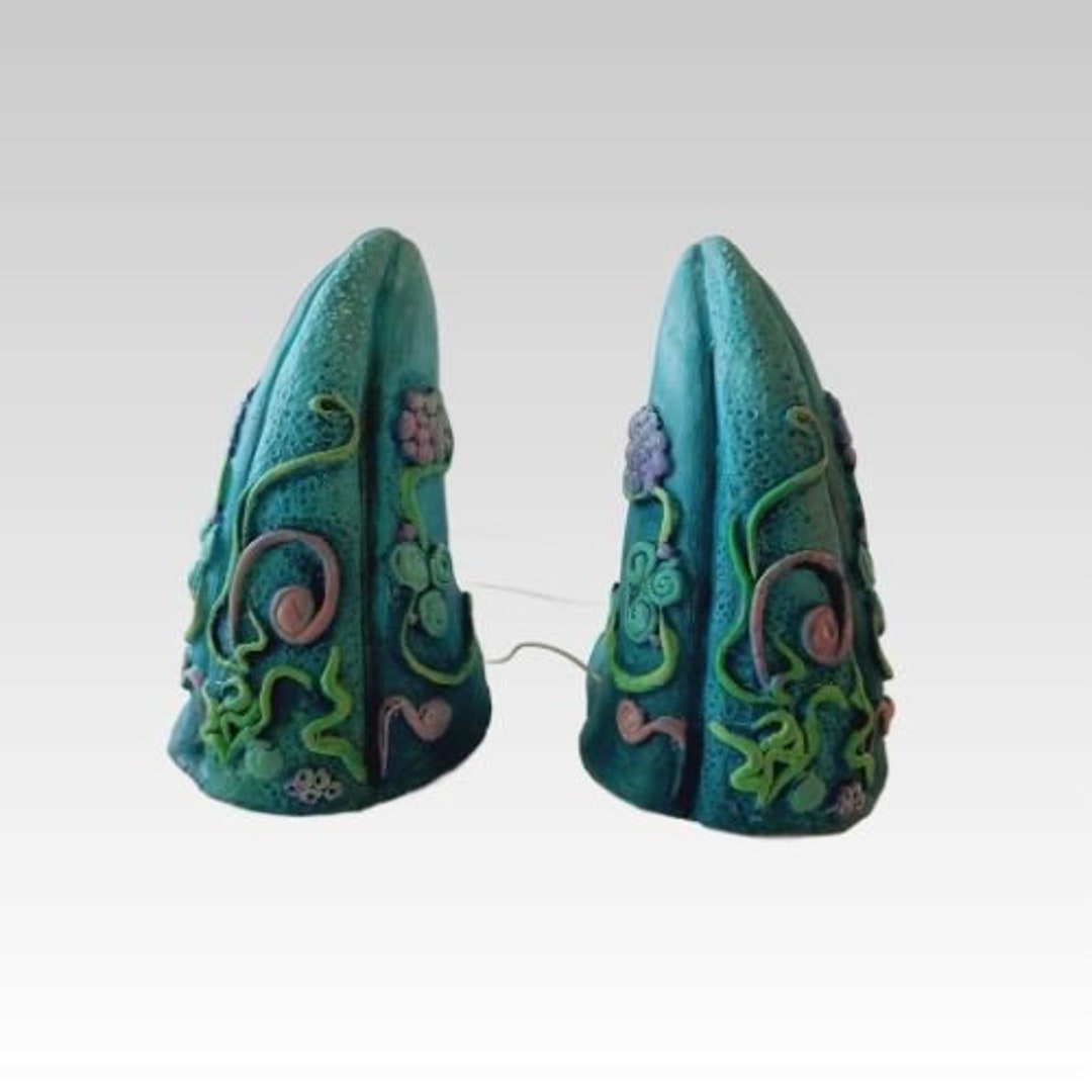 Latex Horns, Costume Horns, Devil Horns, Witch Horns, Alien Horns, Sea ...