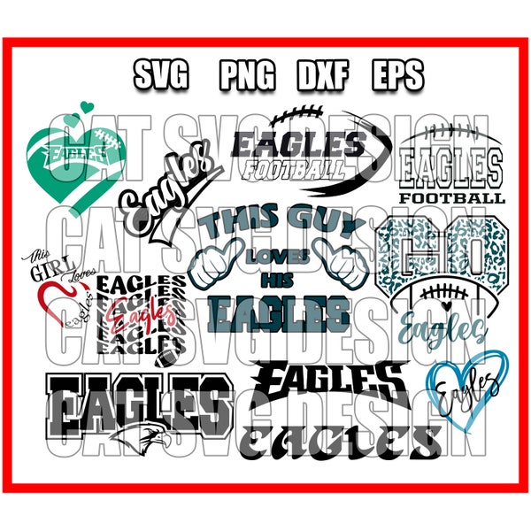 Philadelphia Eagles Svg - Etsy