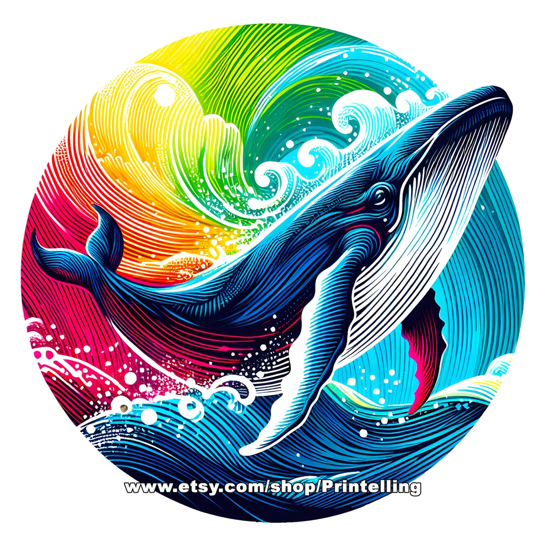 Whale PNG Clipart Bundle for Your Creative Projects, High-resolution ...