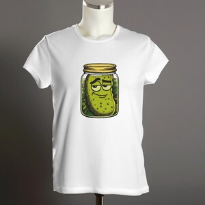 Funny Pickle Jar Cartoon PNG Clipart Bundle to Design T-shirts, Party ...