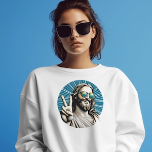 Cool Jesus PNG - 2 Happy Jesus Christ Designs for Your Creations - High ...