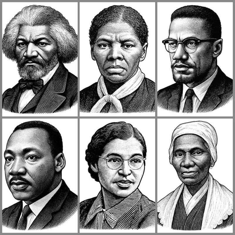 Harriet Tubman Clip Art - Etsy