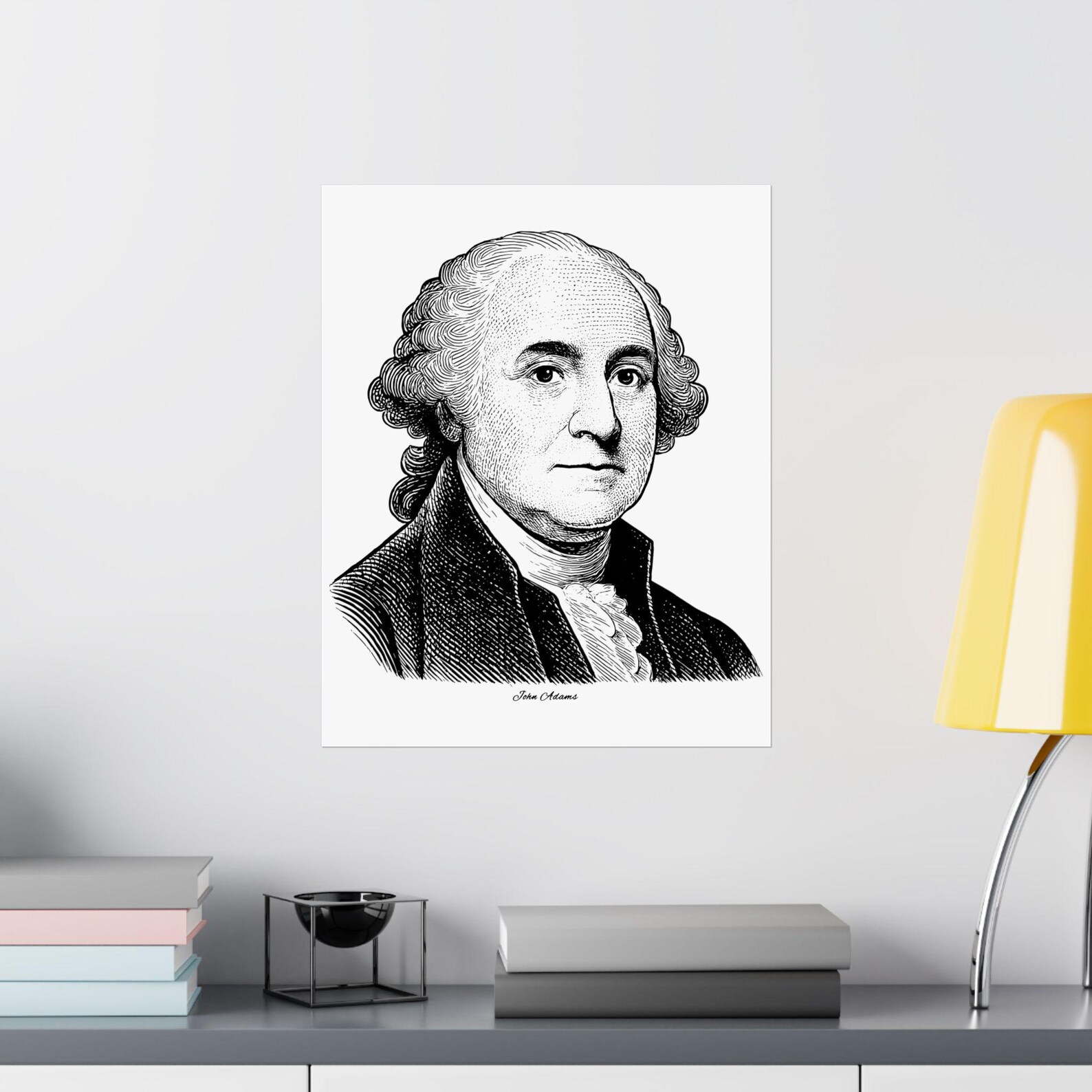 Founding Fathers Vintage Style Printable Portrait Bundle: American ...