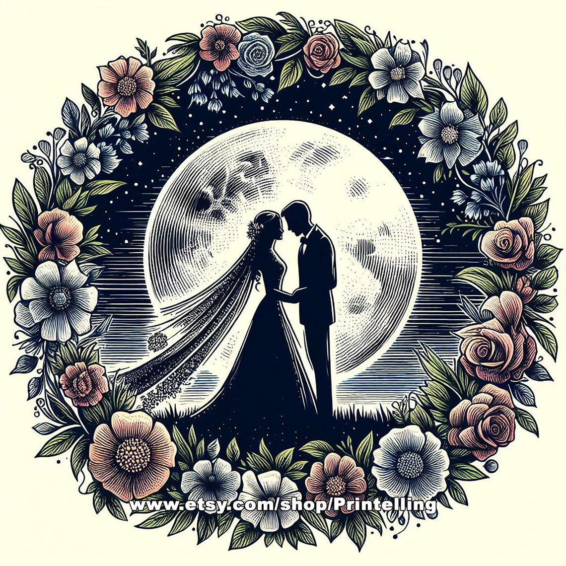 Wedding Clip Art PNG Bundle Bride and Groom Kissing 10 Digital Download ...