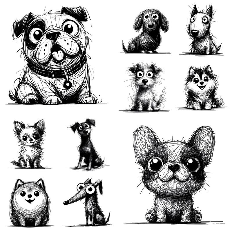 Meme Dog Vector - Etsy UK