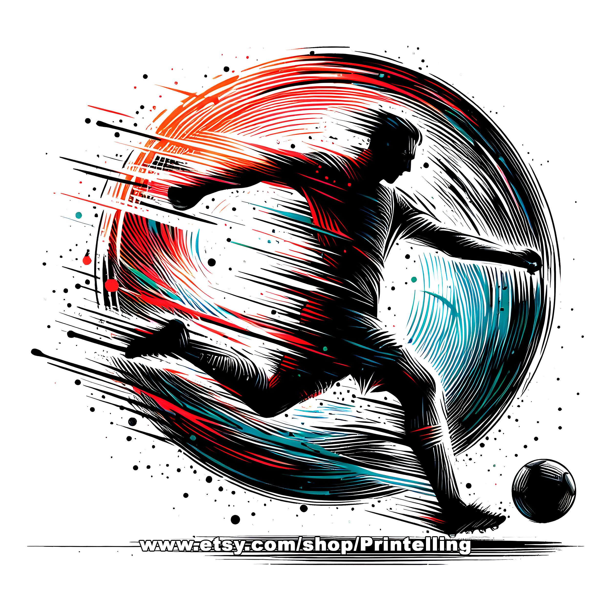 Football (soccer) Energy PNG Bundle - Instant Digital Download ...
