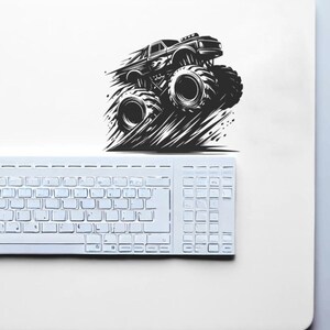 Monster Truck SVG & PNG Bundle 12 Unique Design Clipart Images for ...