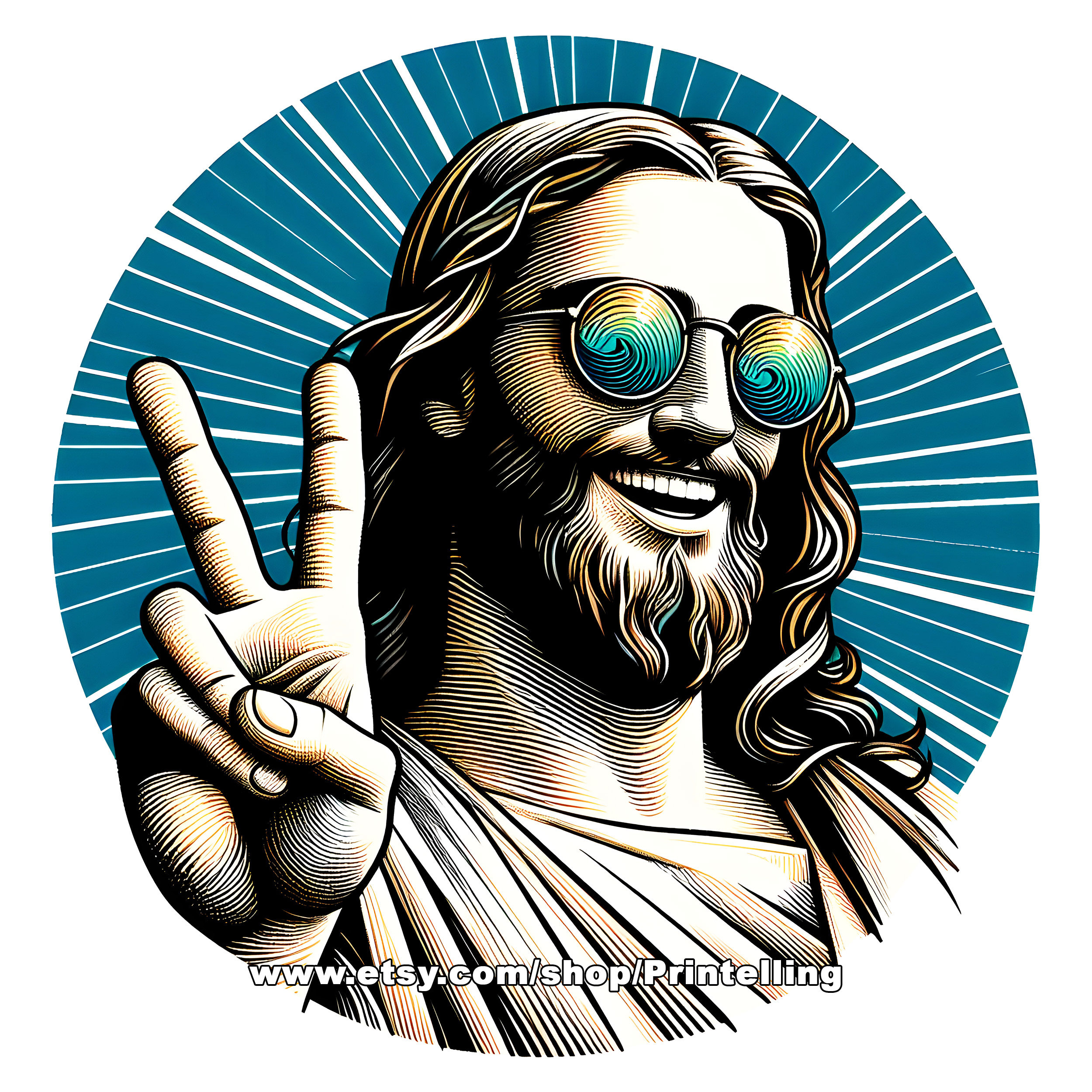 Cool Jesus PNG - 2 Happy Jesus Christ Designs for Your Creations - High ...