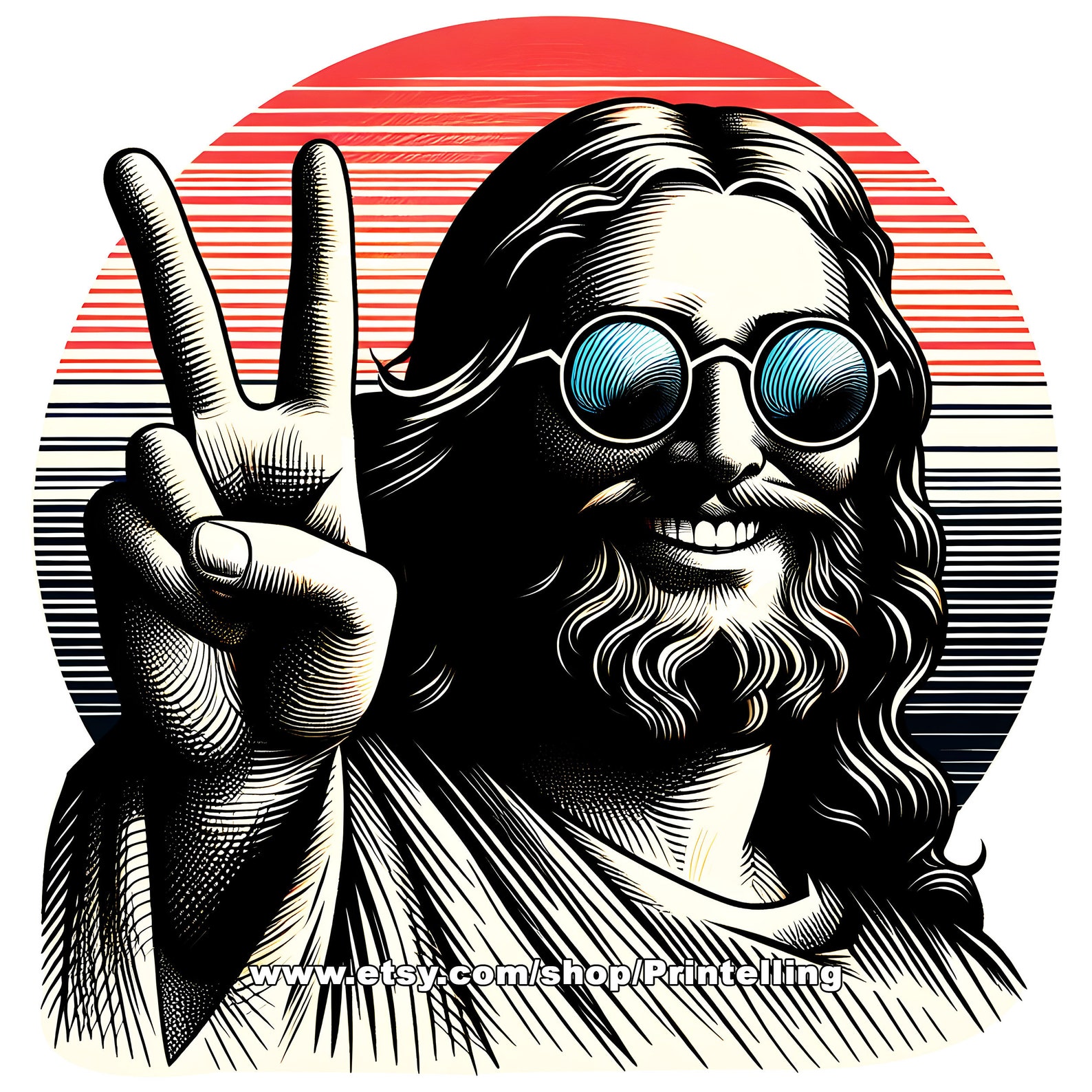 Cool Jesus PNG - 2 Happy Jesus Christ Designs for Your Creations - High ...
