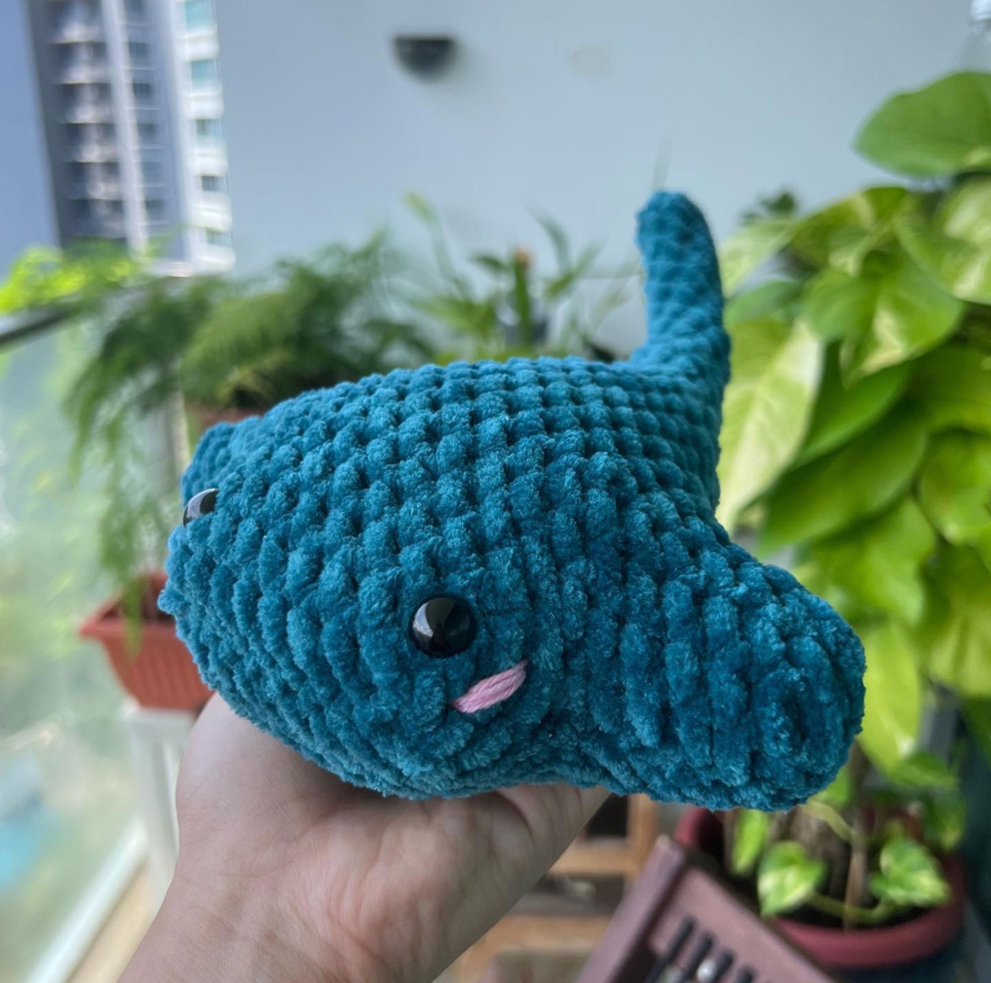Stingray Crochet Pattern PDF Stingray Amigurumi Cute Animal - Etsy ...