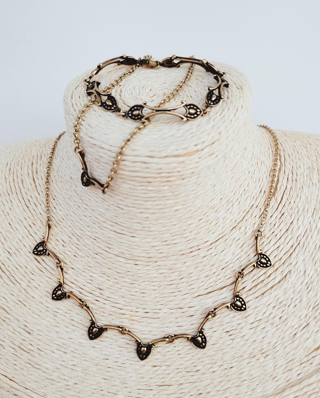 Vintage Set Kalevala Koru Finland "helinä" //necklace, Bracelet and ...