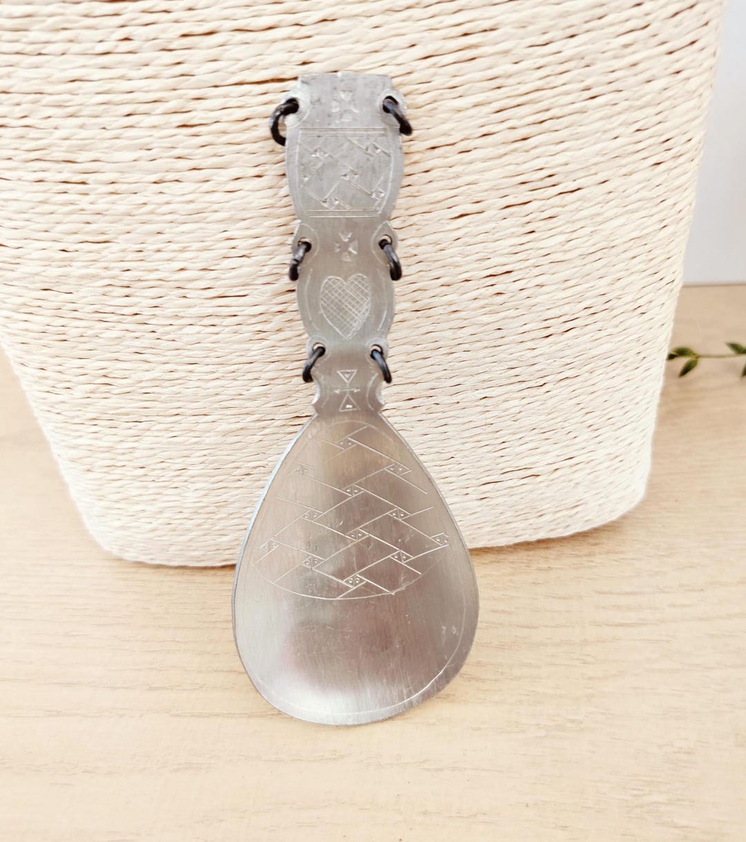 Lapland Spoon // Sami Tin Spoon // Spoon Tribal Craftsmanship Stig ...
