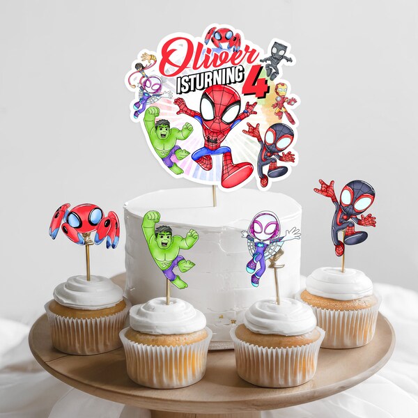 Hulk Cake Topper - Etsy