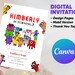 Editable Numberblocks Birthday Invitation FREE Numberblocks Thank You ...