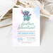 Stitch Kids Farewell Invitation Template, Farewell Party Invitation ...