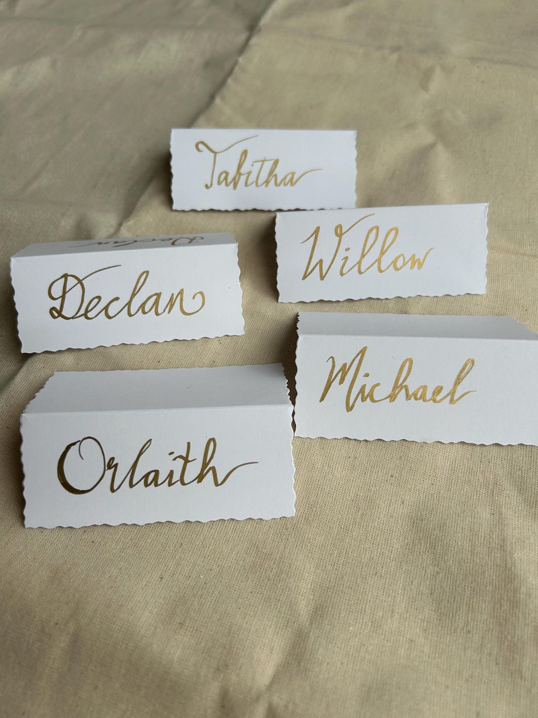 Handwritten Place Cards - Etsy