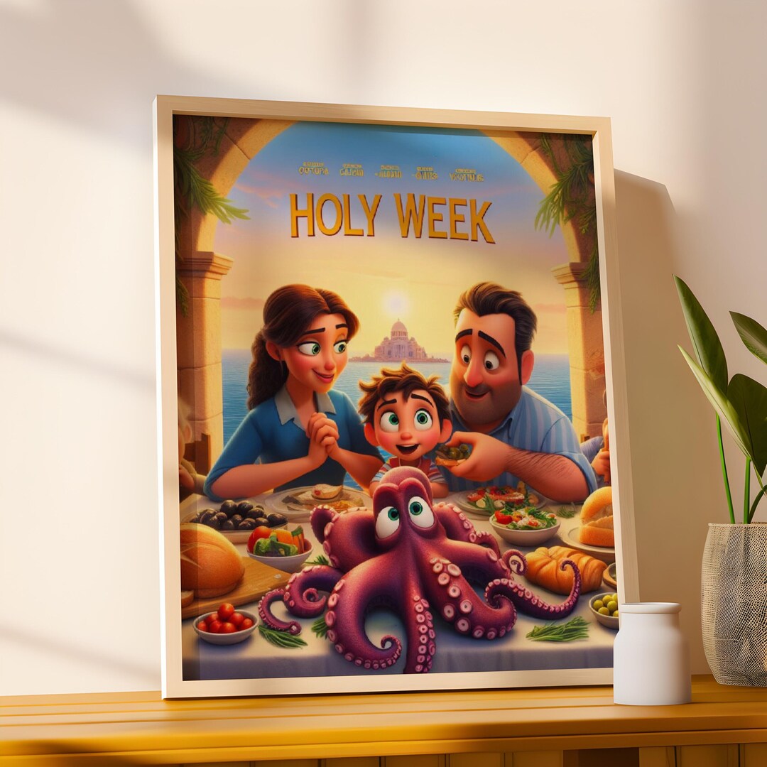 Digital Print of Greek Orthodox Holy Week, Lent, Orthodox Christian ...