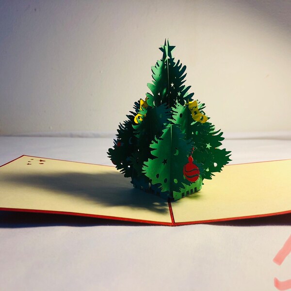 3d Christmas Card - Etsy UK