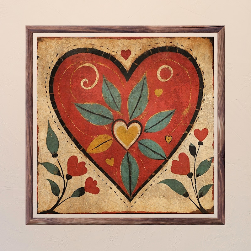 Primitive Folk Art - Etsy