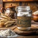 Vintage Flour Label Printable: Victorian Kitchen Jar Tag (digital ...