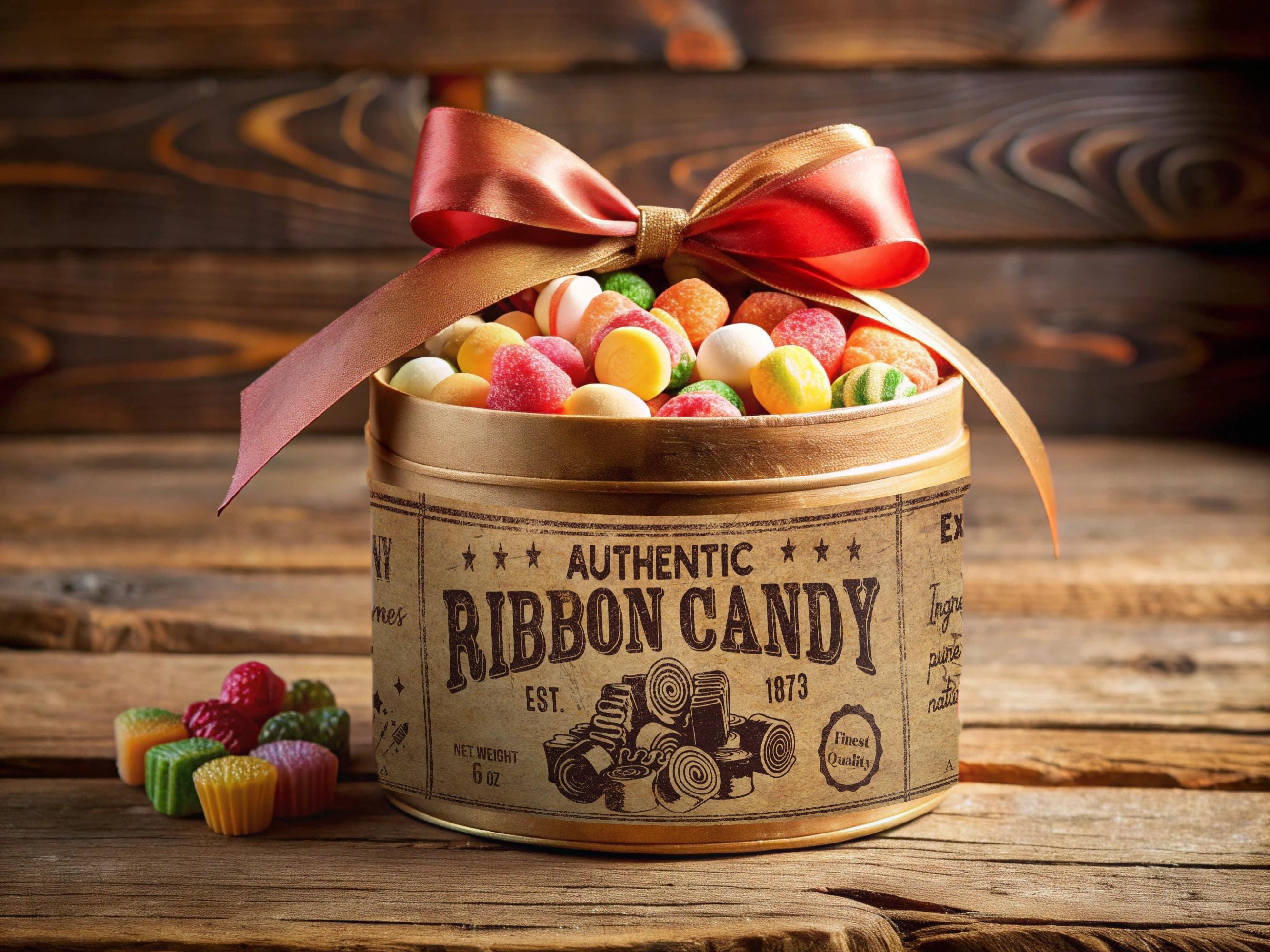 Vintage Candy Label Bundle: Printable Sweets Jar Labels (digital ...