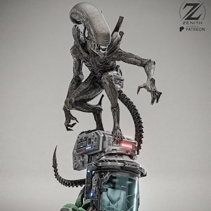 xenomorph warrior drawing