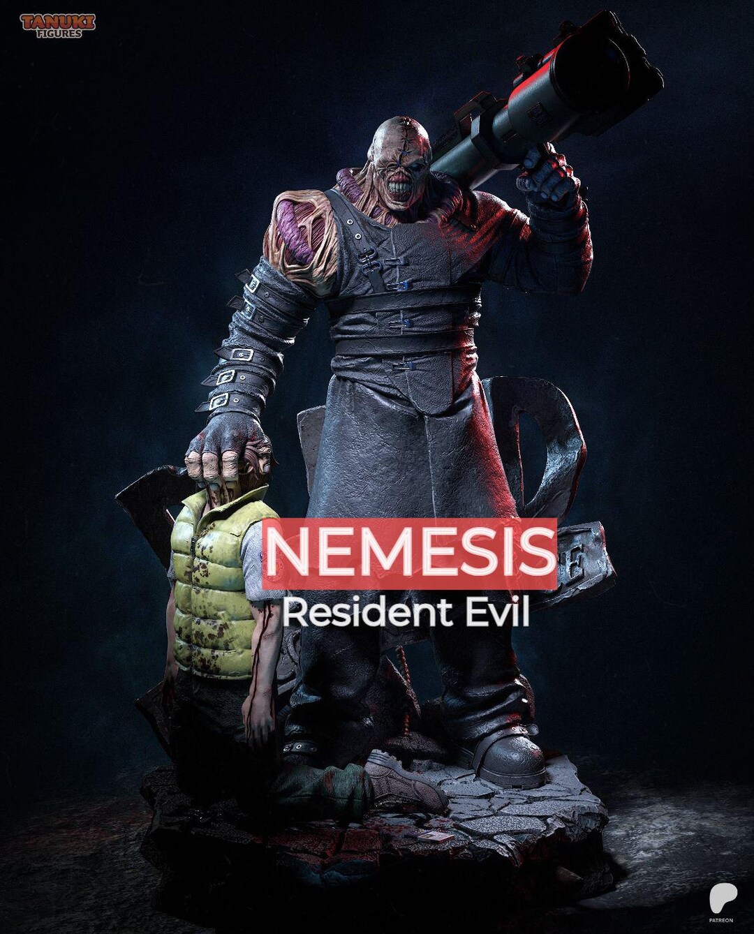 Monster Figure Fanart - Professional 3D Print 12k Resin - High Quality ...