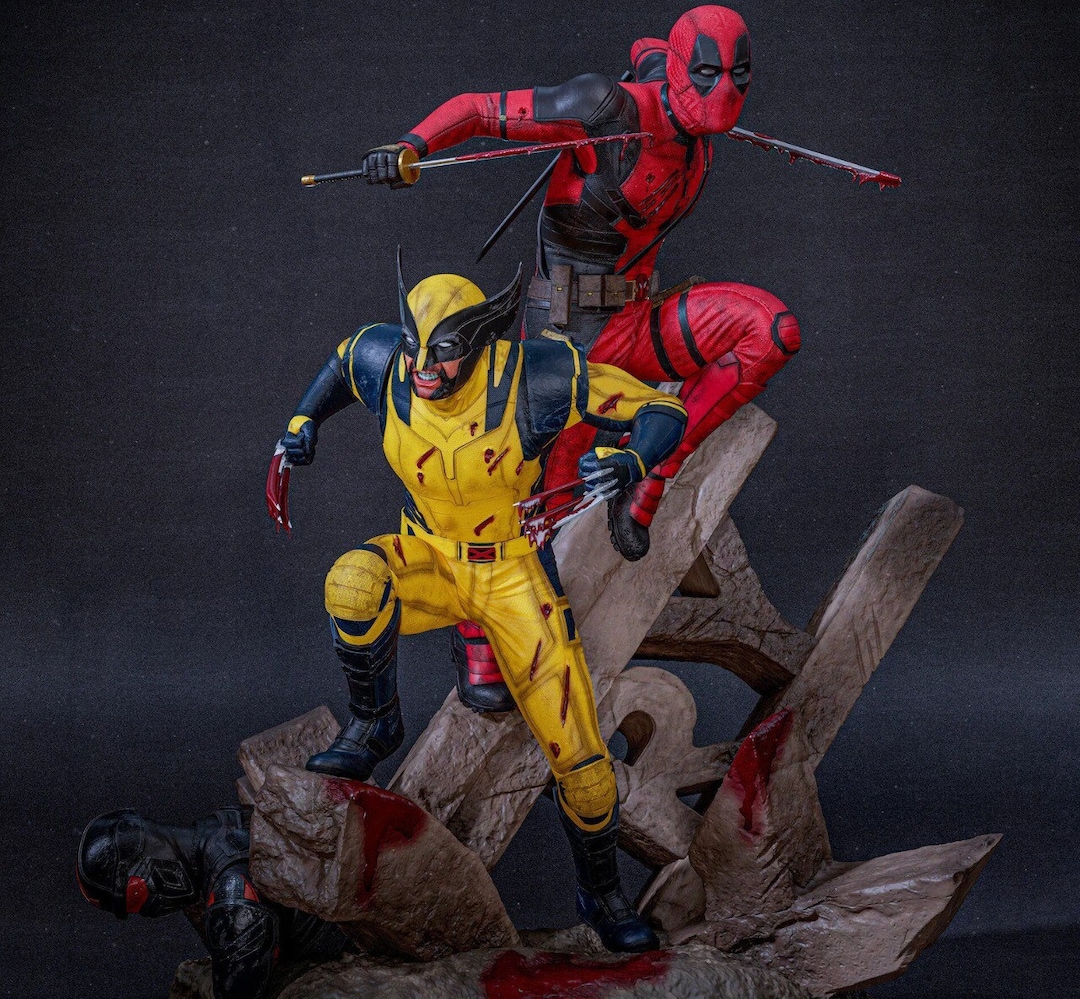 Deadpool Vs Wolverine Deadpool Vs Wolverine Movie Professional 12k ...