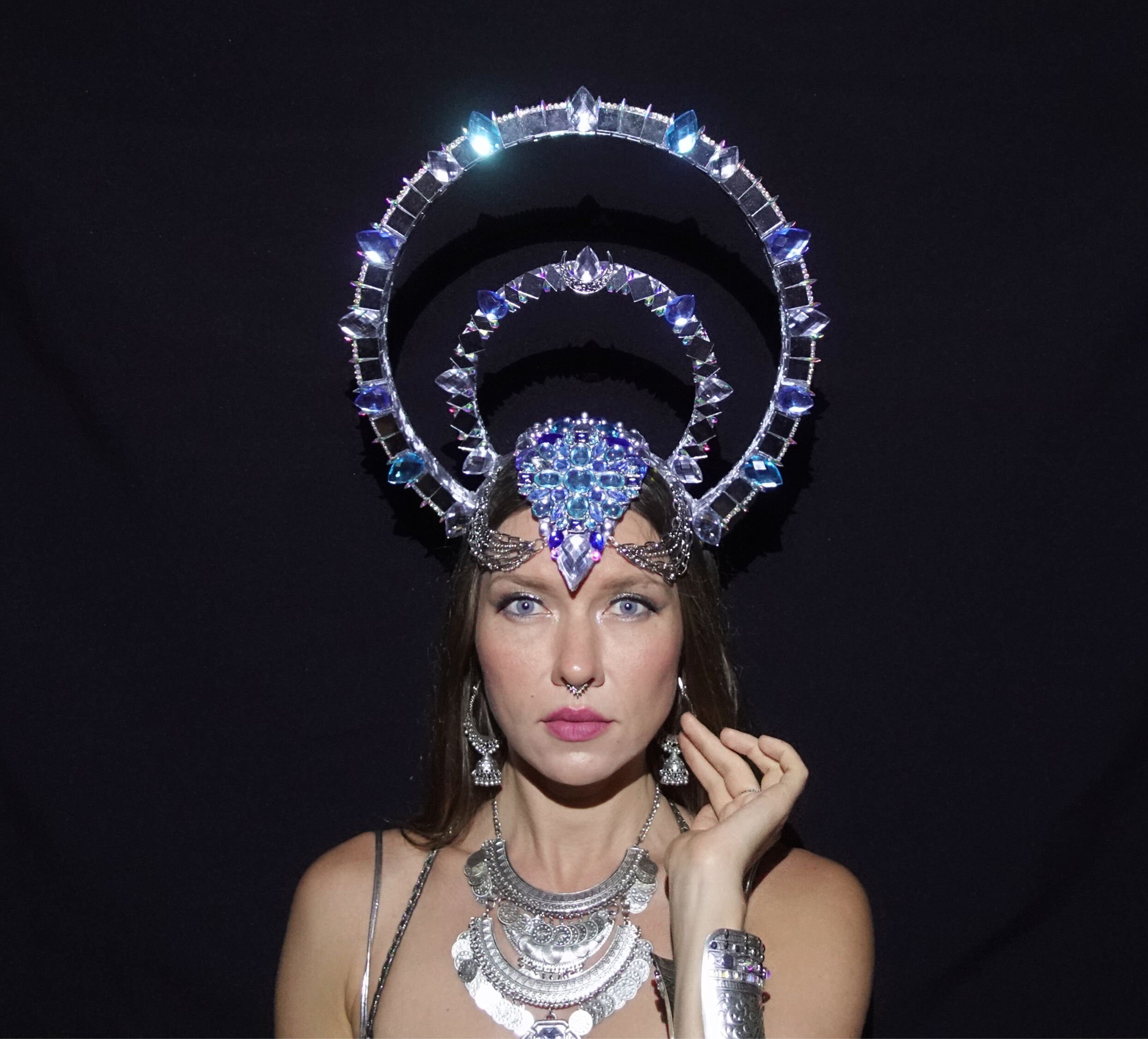 Tribal Crown Halo Crown Stage and Show Angel Crown - Etsy