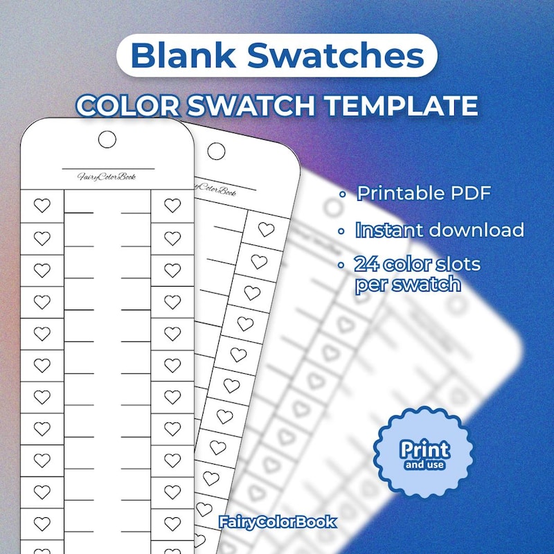 Paint Pallete Card - Etsy UK