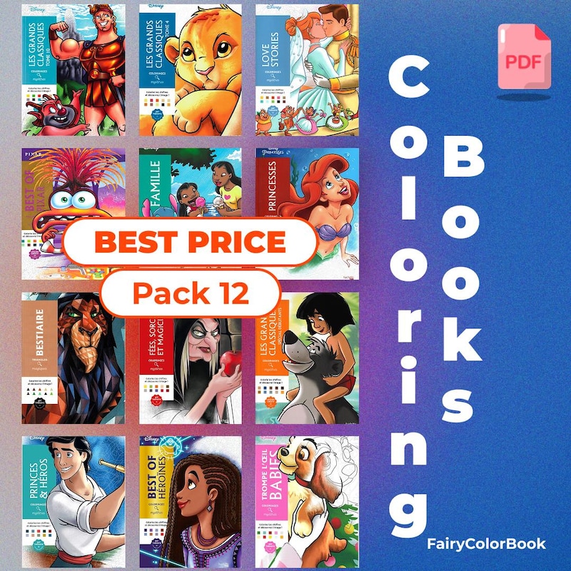 Coloring Book by Number Pdf - Etsy UK