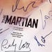 THE MARTIAN Signed Movie Script, Present, Birthday Gift, Movie Gift ...