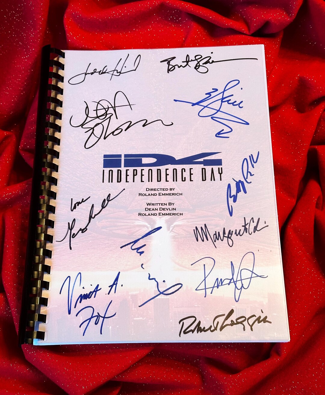 INDEPENDENCE DAY Movie Script, Birthday Gift, Movie Gift, Film Script ...