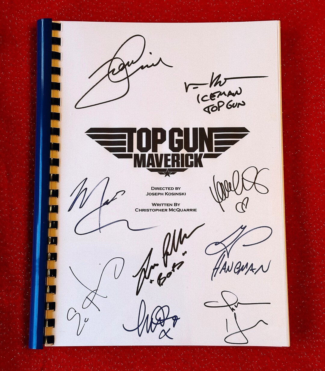 Buy MAVERICK, Movie Script, Birthday Gift, Movie Gift, Film Script, 80 ...