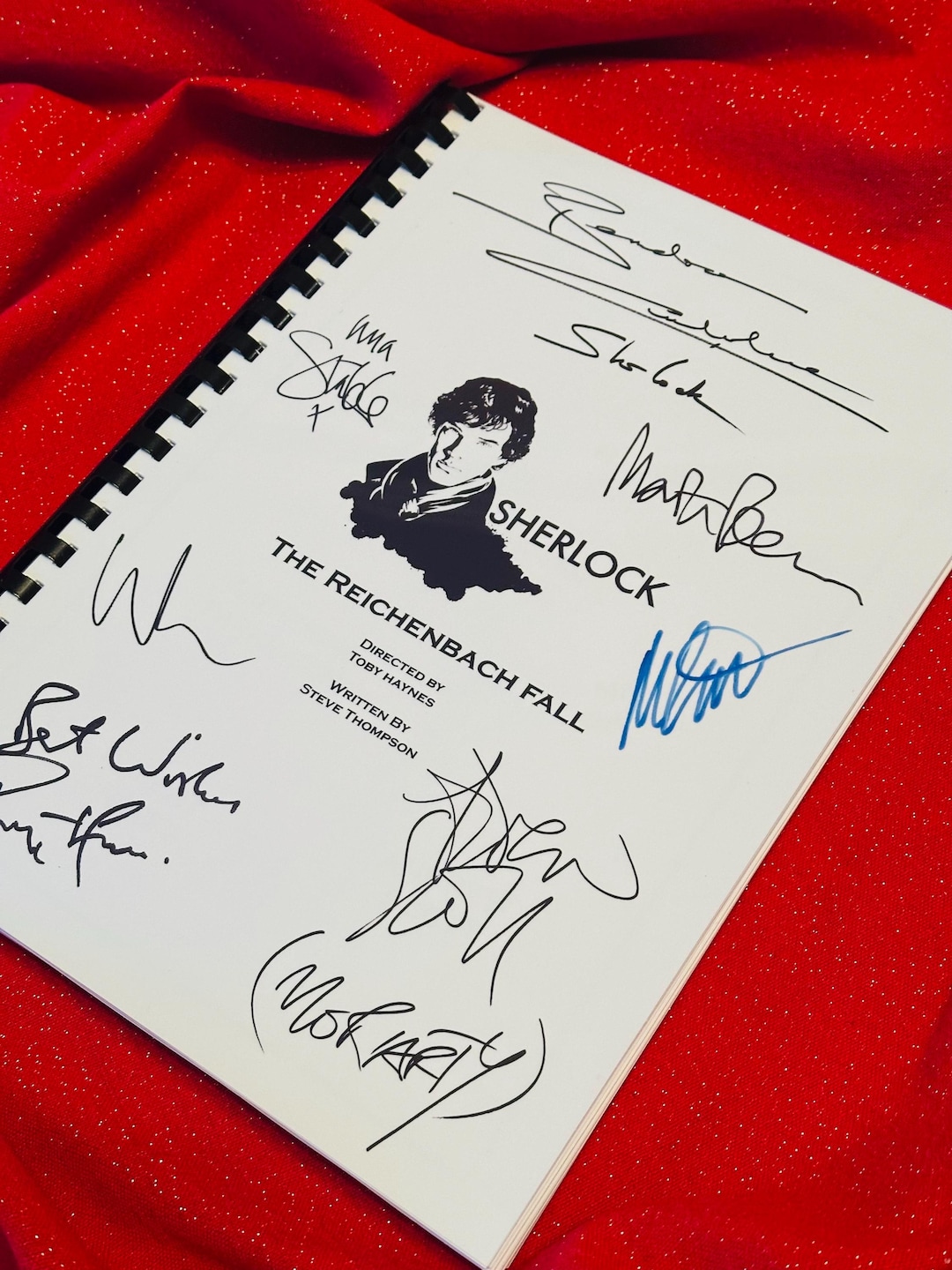 SHERLOCK the Reichenbach Fall Script, Screenplay, Movie Present ...