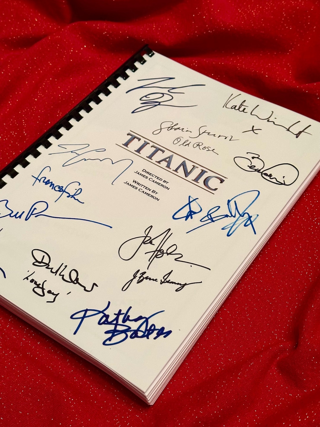 TITANIC Movie Script, Valentines Present, Birthday Gift, Movie Gift ...