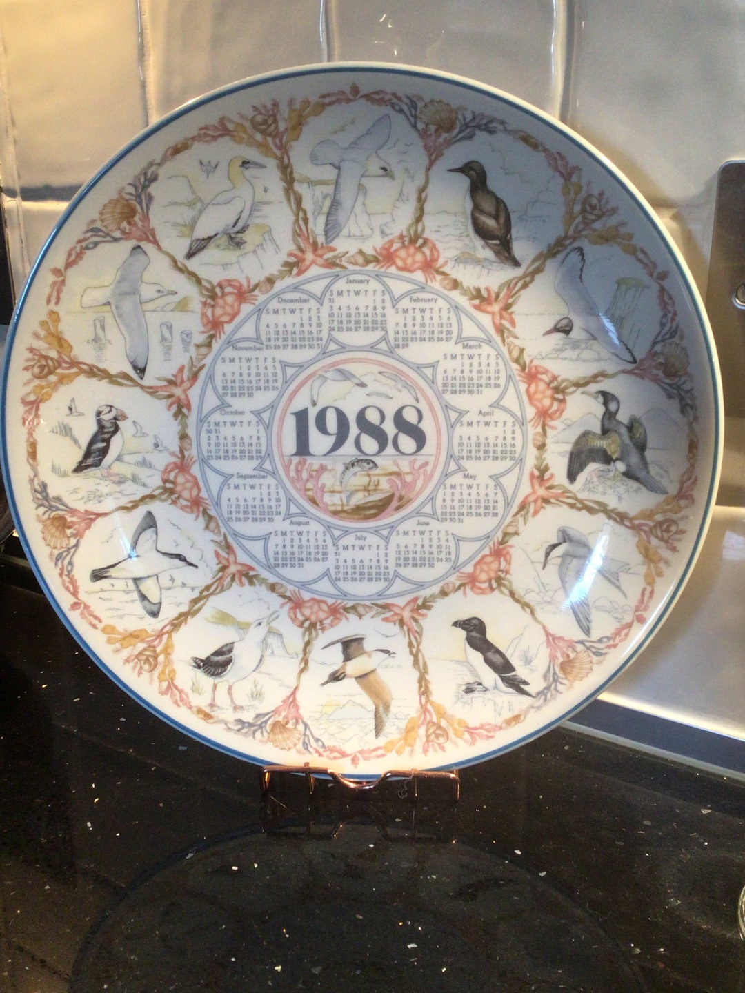 Wedgewood Calendar Plates - Etsy