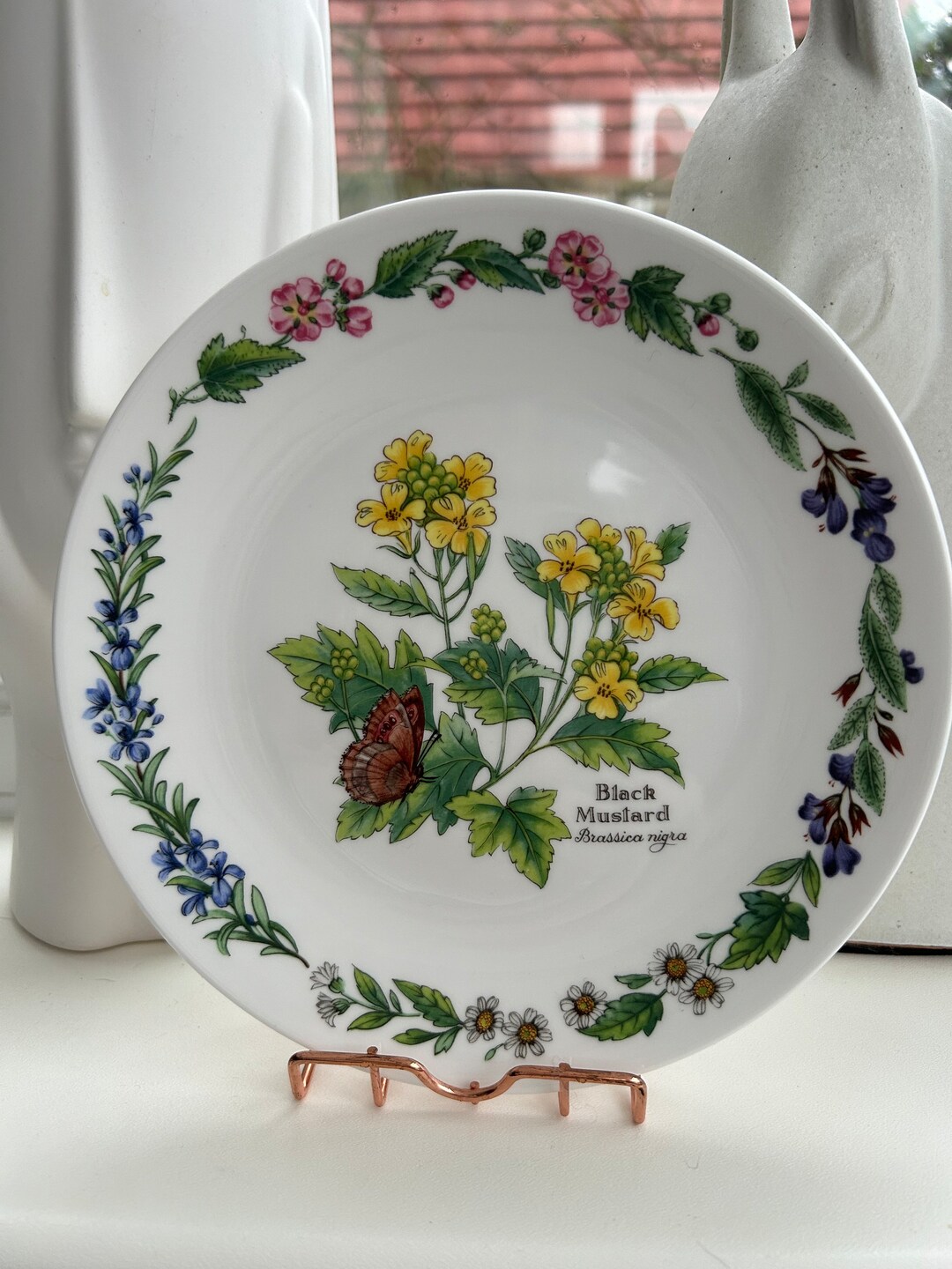 Limited Edition Herb Plates by Royal Worcester - Etsy