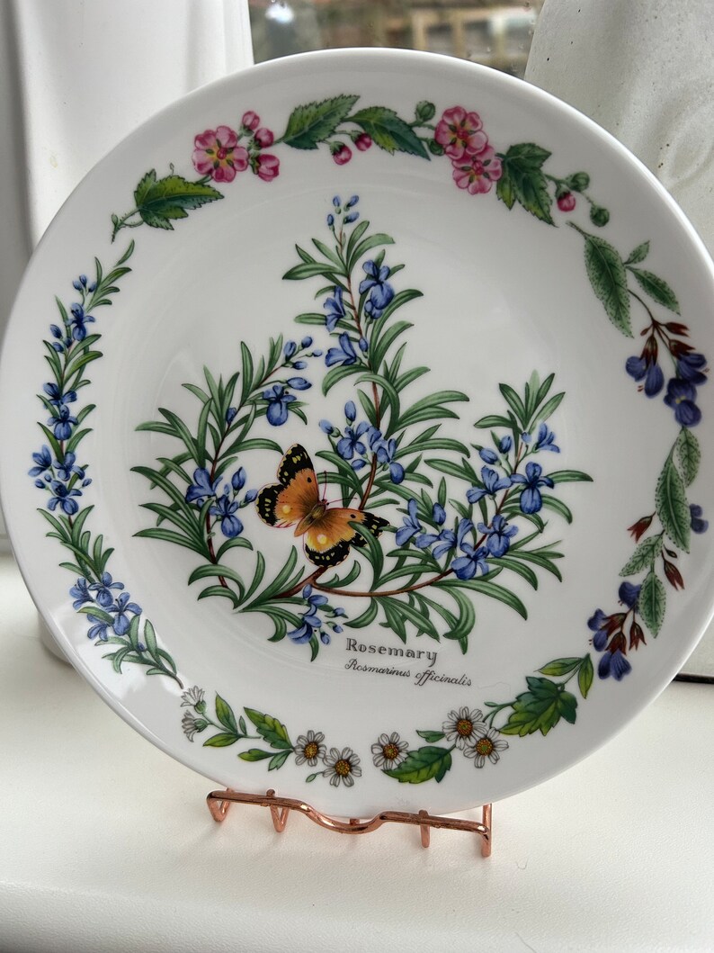 Limited Edition Herb Plates by Royal Worcester - Etsy