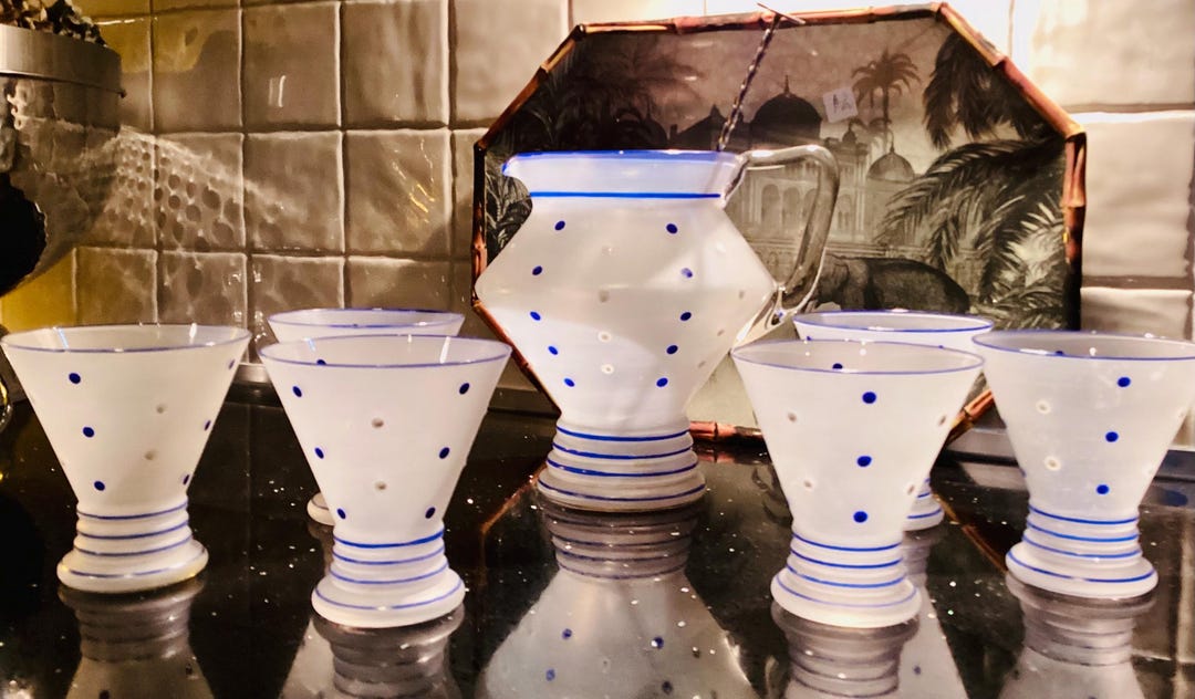 Vintage Design 1930s Lemonade Serving Set - Etsy
