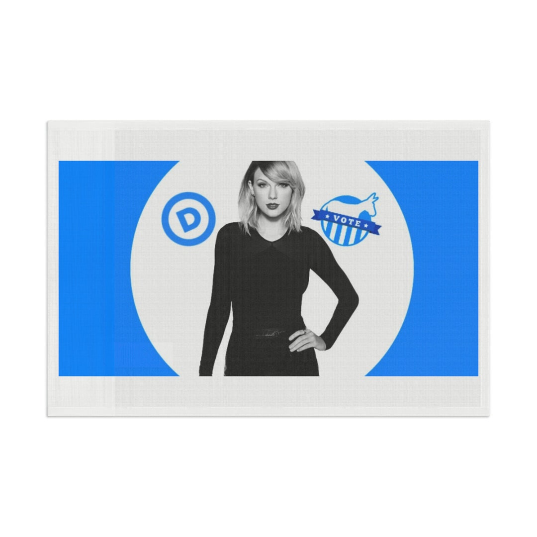 Taylor Swift Democratic Flag - Etsy