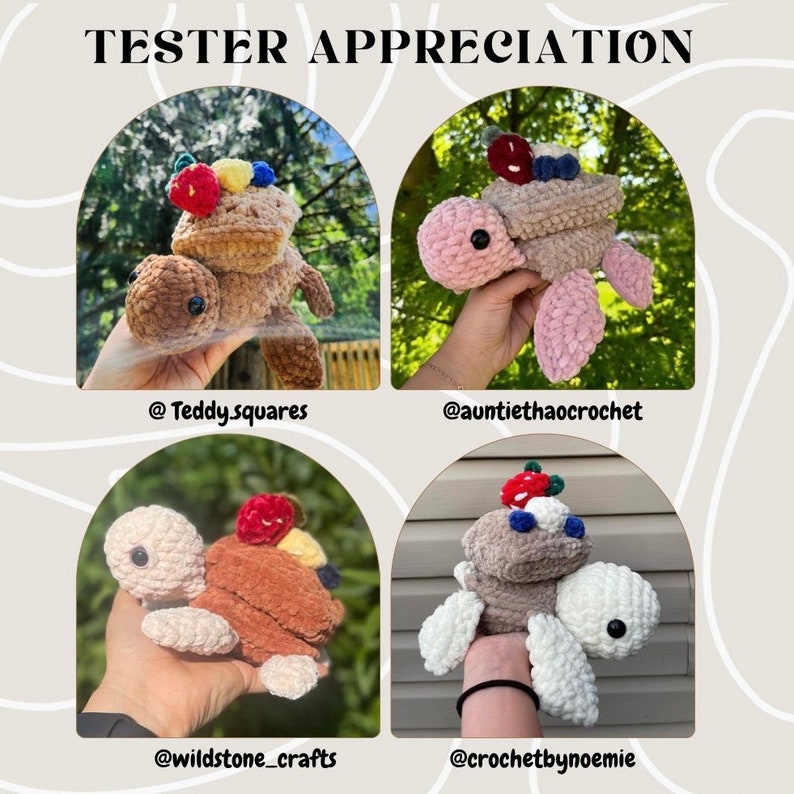 French Toast Turtle | Crochet Pattern | Quick and Easy ...