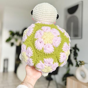 Jumbo Turtle Granny Square Shell | NO SEW | Crochet Pattern | Quick ...