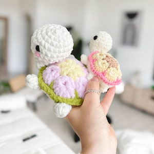 Flower Shell Turtle | NO SEW | Crochet Patterns | Quick Crochet ...