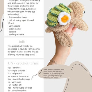 Avocado Toast Turtle | Crochet Pattern | Quick and Easy ...