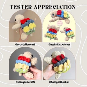 3 in 1 BUNDLE Most Popular Dessert Turtles | Crochet Pattern | Beginner ...