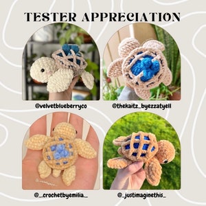 3 in 1 BUNDLE Most Popular Dessert Turtles | Crochet Pattern | Beginner ...