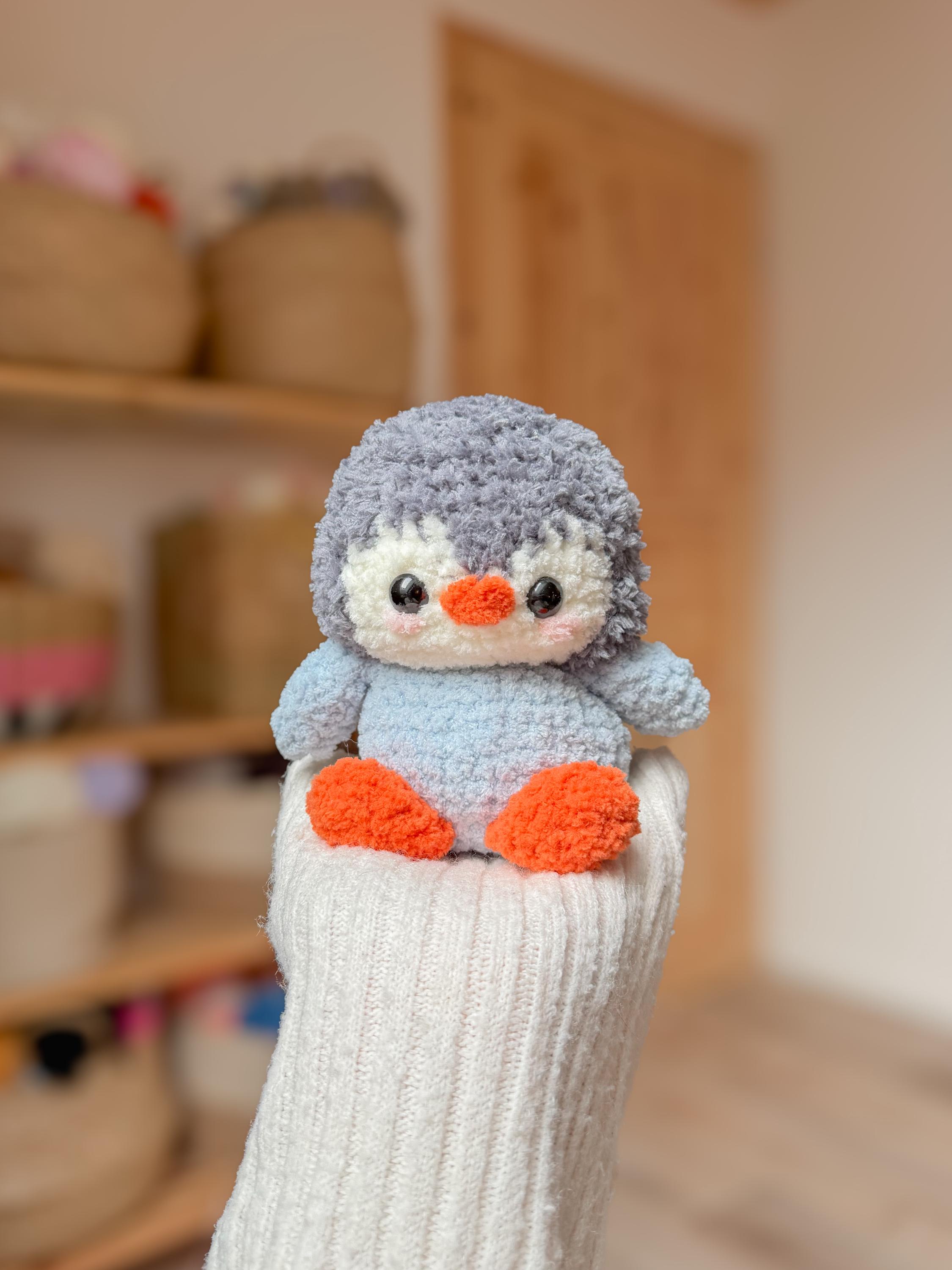 Chubby Penguin | No Sew | English Crochet Pattern | Advanced Beginner ...