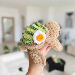 Avocado Toast Turtle | Crochet Pattern | Quick and Easy ...